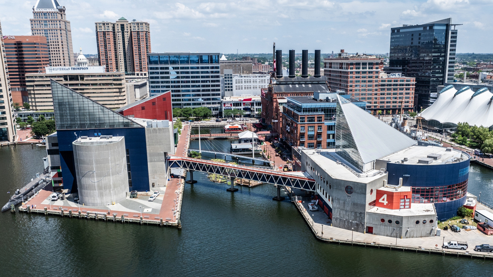 A Magical Manmade Island In Downtown Baltimore Is A Beautiful Free-To ...