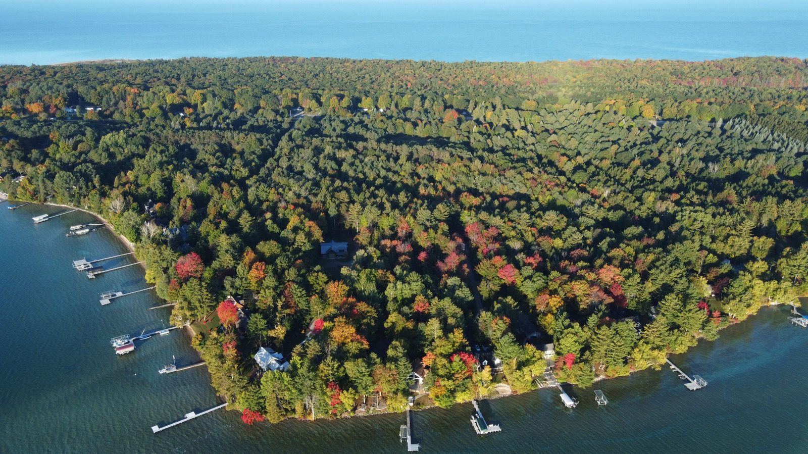 A Top-Rated Michigan Campground Nestled Between Two Dazzling Lakes ...