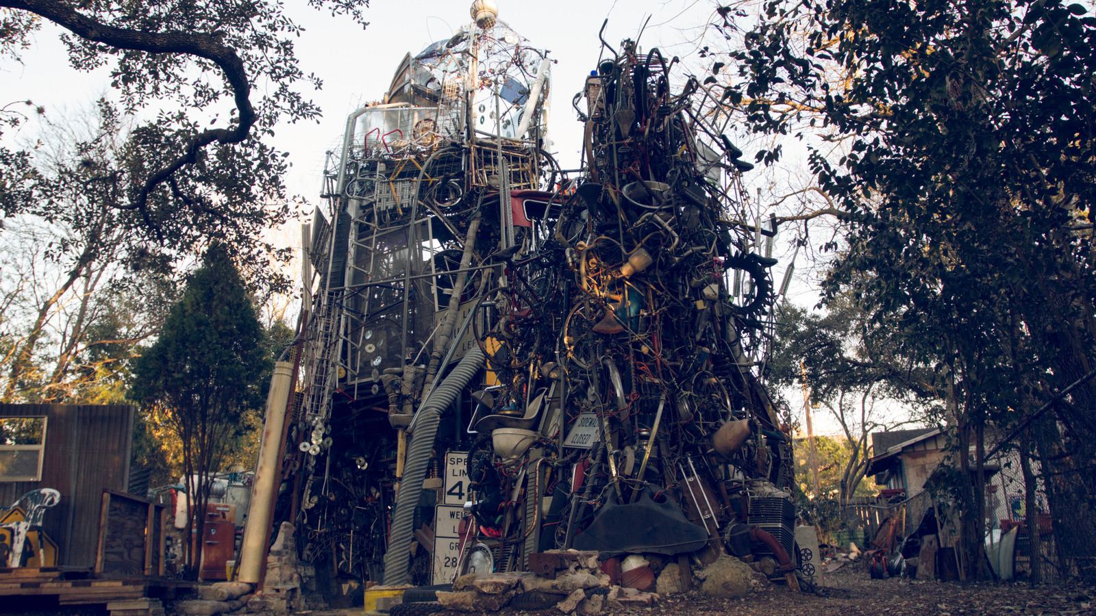 Austin's Cathedral Of Junk Is A Quirky Art Installation With Charm