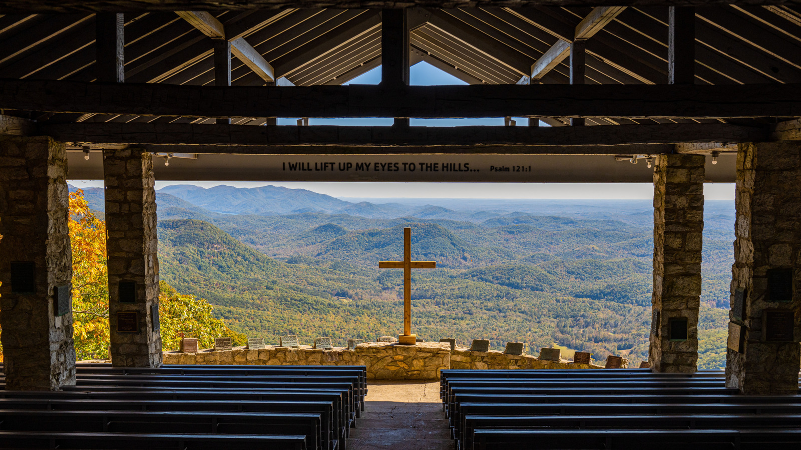 An Open Air Chapel Near Greenville Offers Breathtaking Views Of The ...