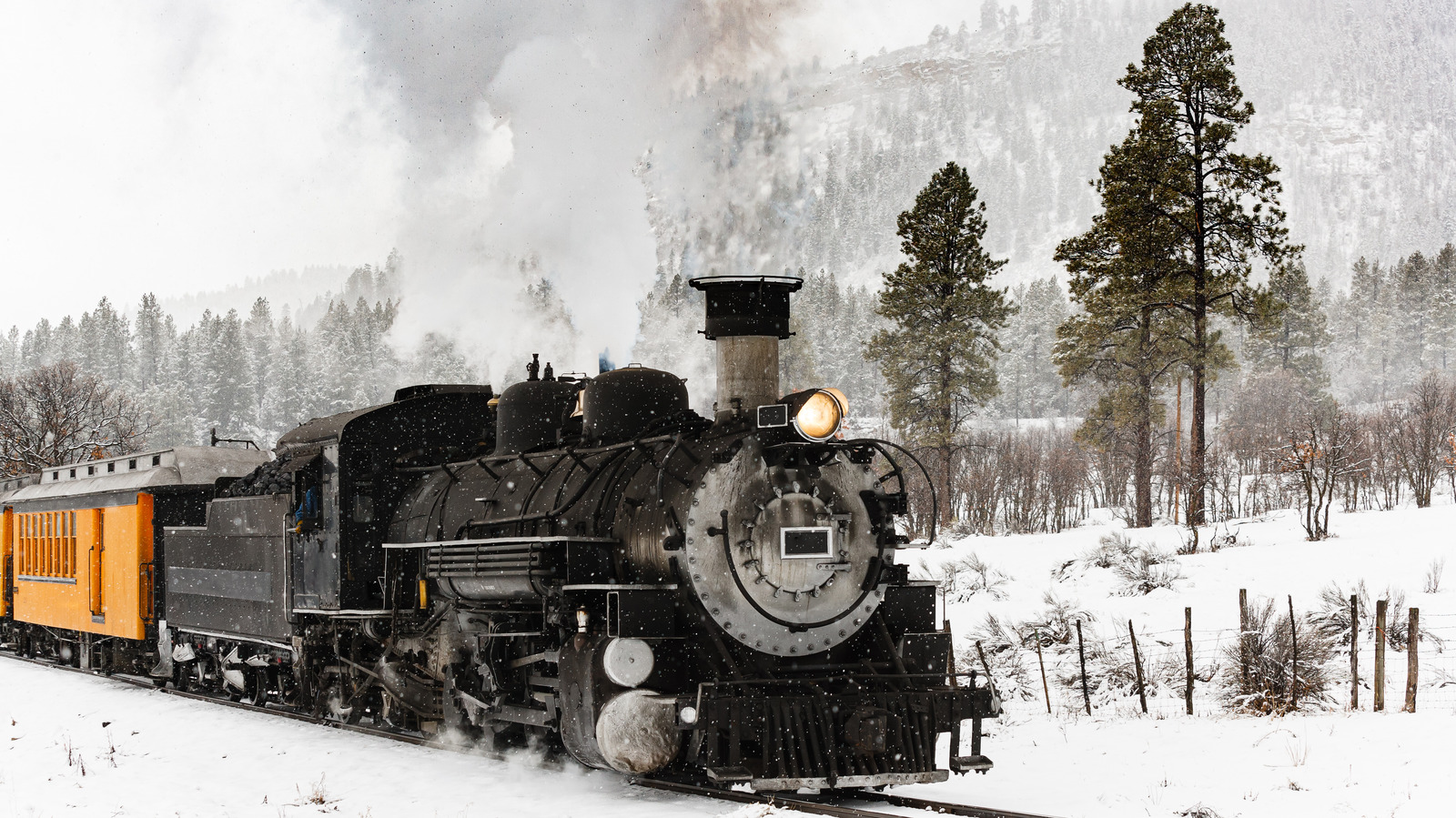 Colorado's 5 Best Train Rides For Unbelievably Scenic Snow-Covered ...