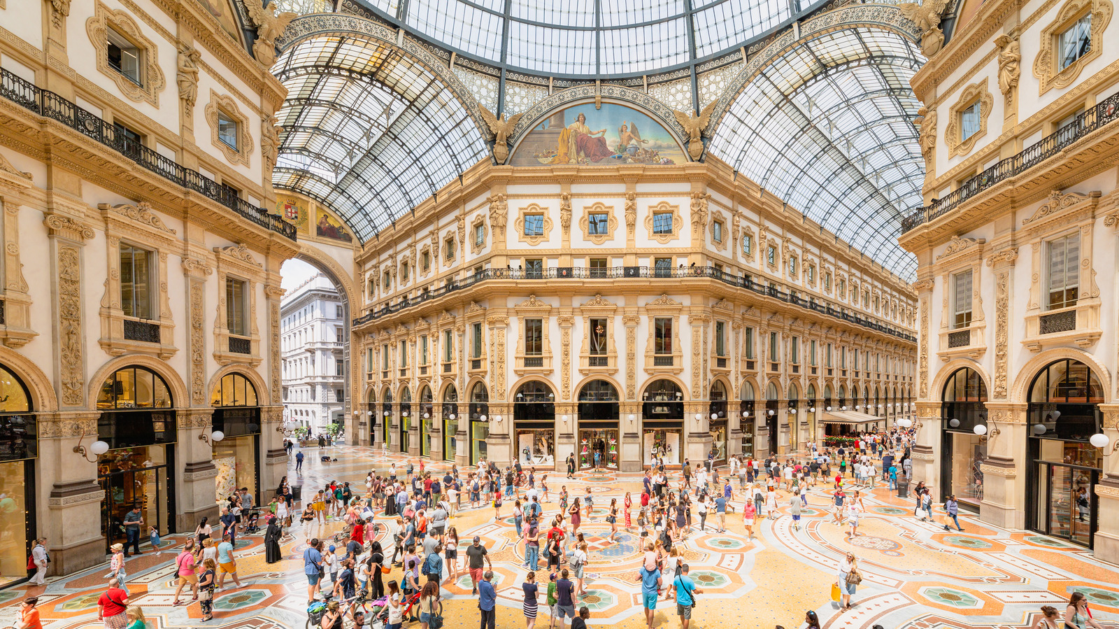 Europe's Oldest Shopping Mall Is An Italian Gem With Luxury Boutiques ...