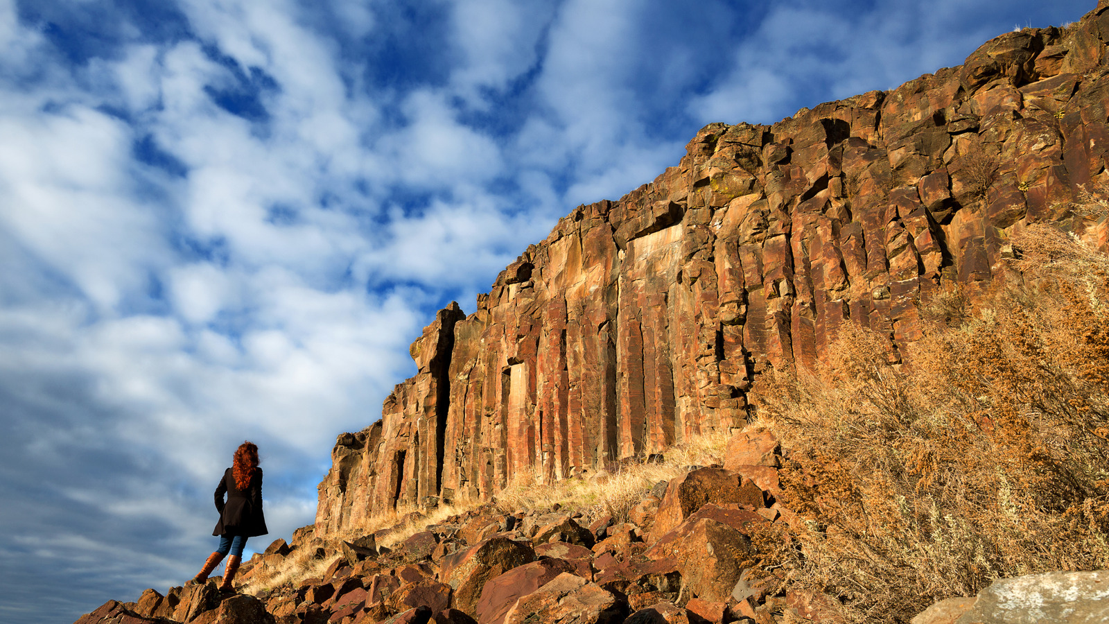 The Black Cliffs In Idaho Is A Climbing Spot With Rugged Cliffs And Views