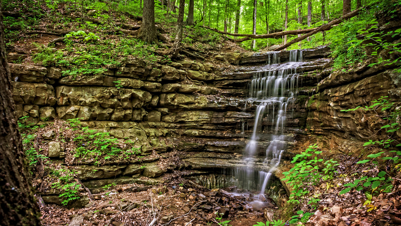 Hidden In A Waterfall-Filled Mountainous Alabama State Park Is A ...