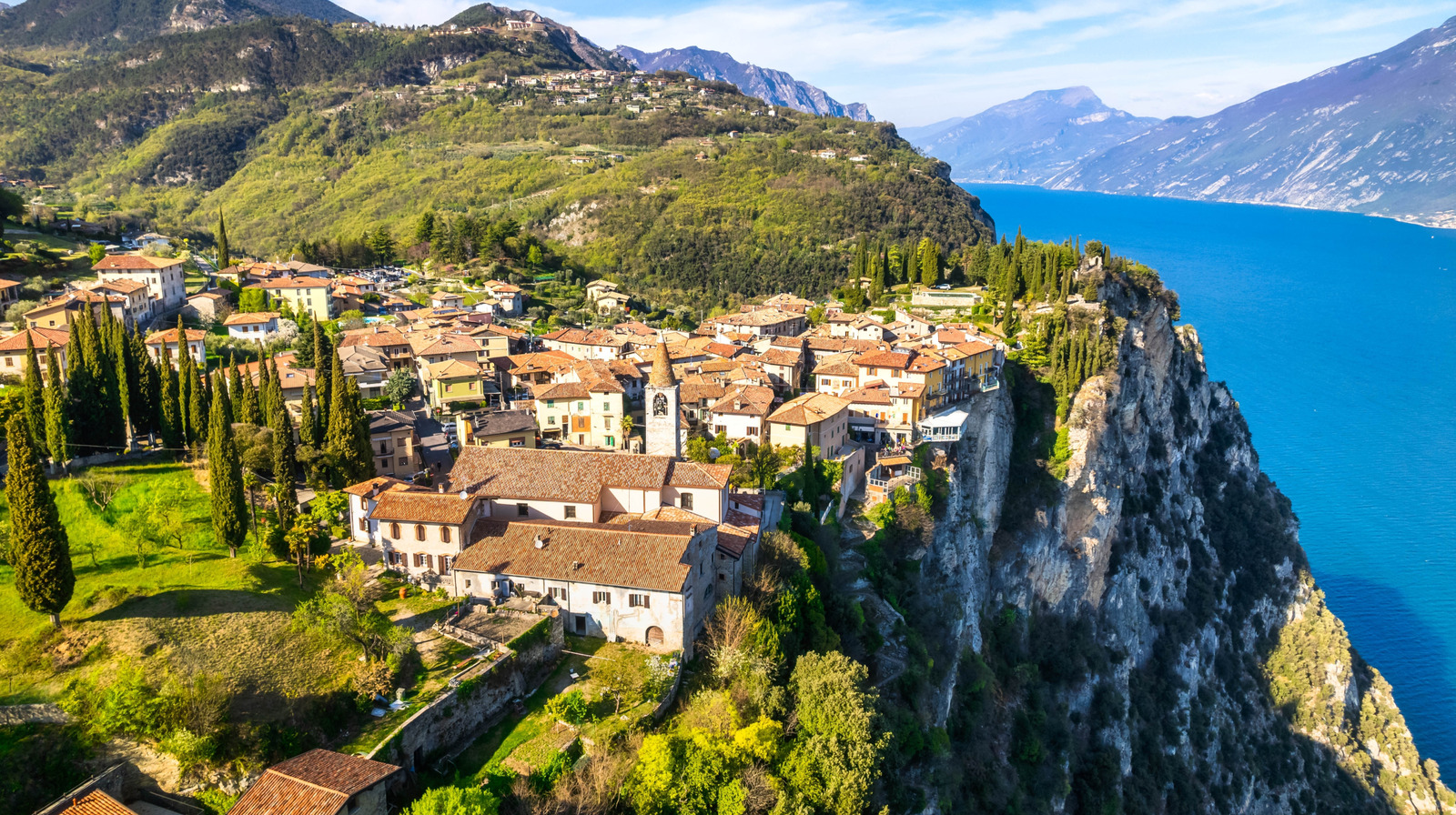 Hidden On A Cliff Over Lake Garda Is A Magical Italian Village Blending ...