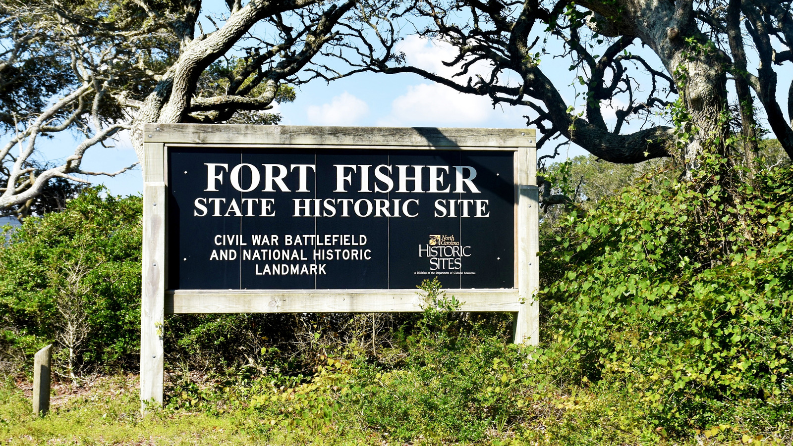 History And Nature Stand United At A Civil War Fortress Overlooking ...