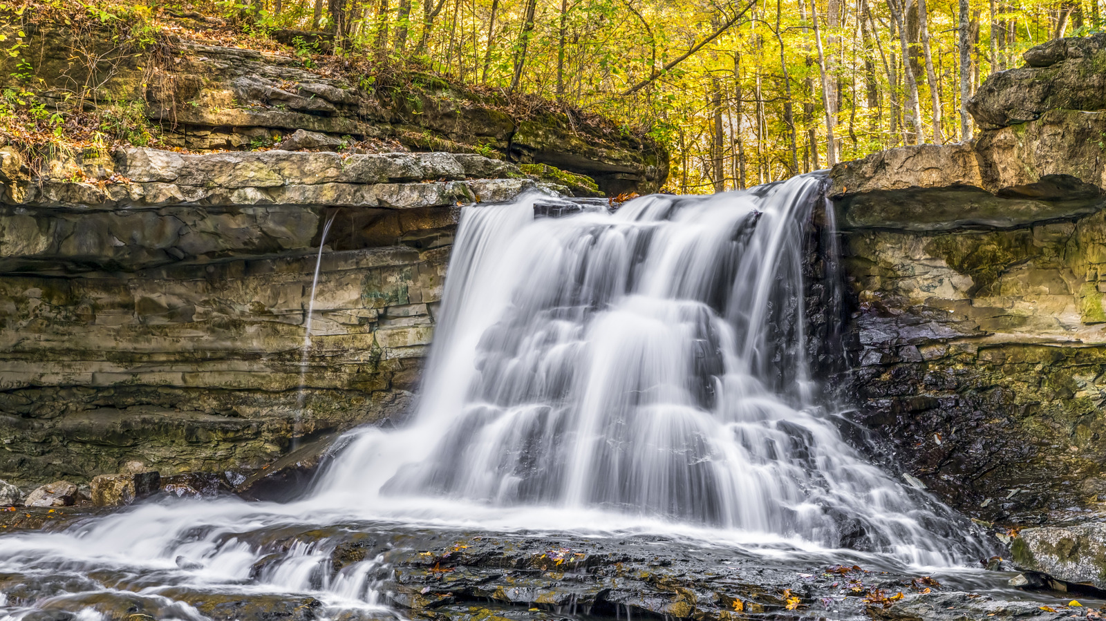 Indiana's Oldest State Park Features Scenic Waterfalls, Well-Maintained ...