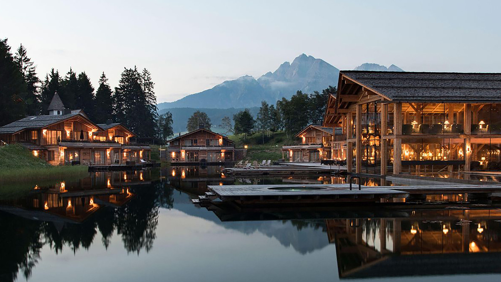 Italy's Unique 'Multi-Functional Clubhouse' Has Luxurious Forest Cabins ...