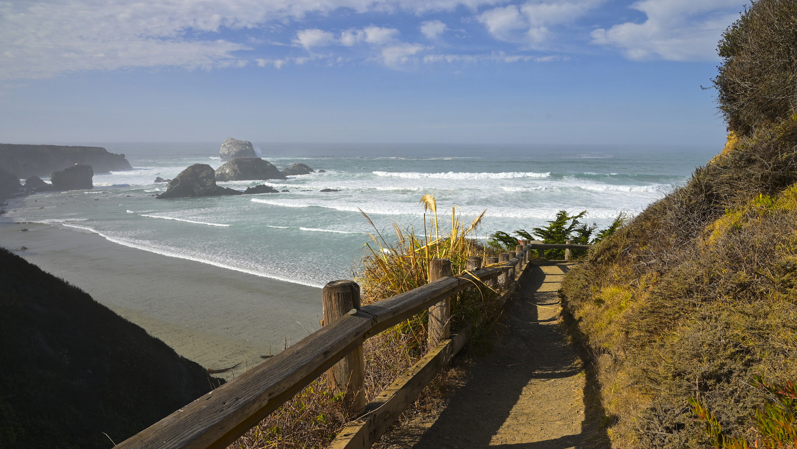 Just Off Highway 1 Is Big Sur's Largest Public Beach With Soft Sands ...