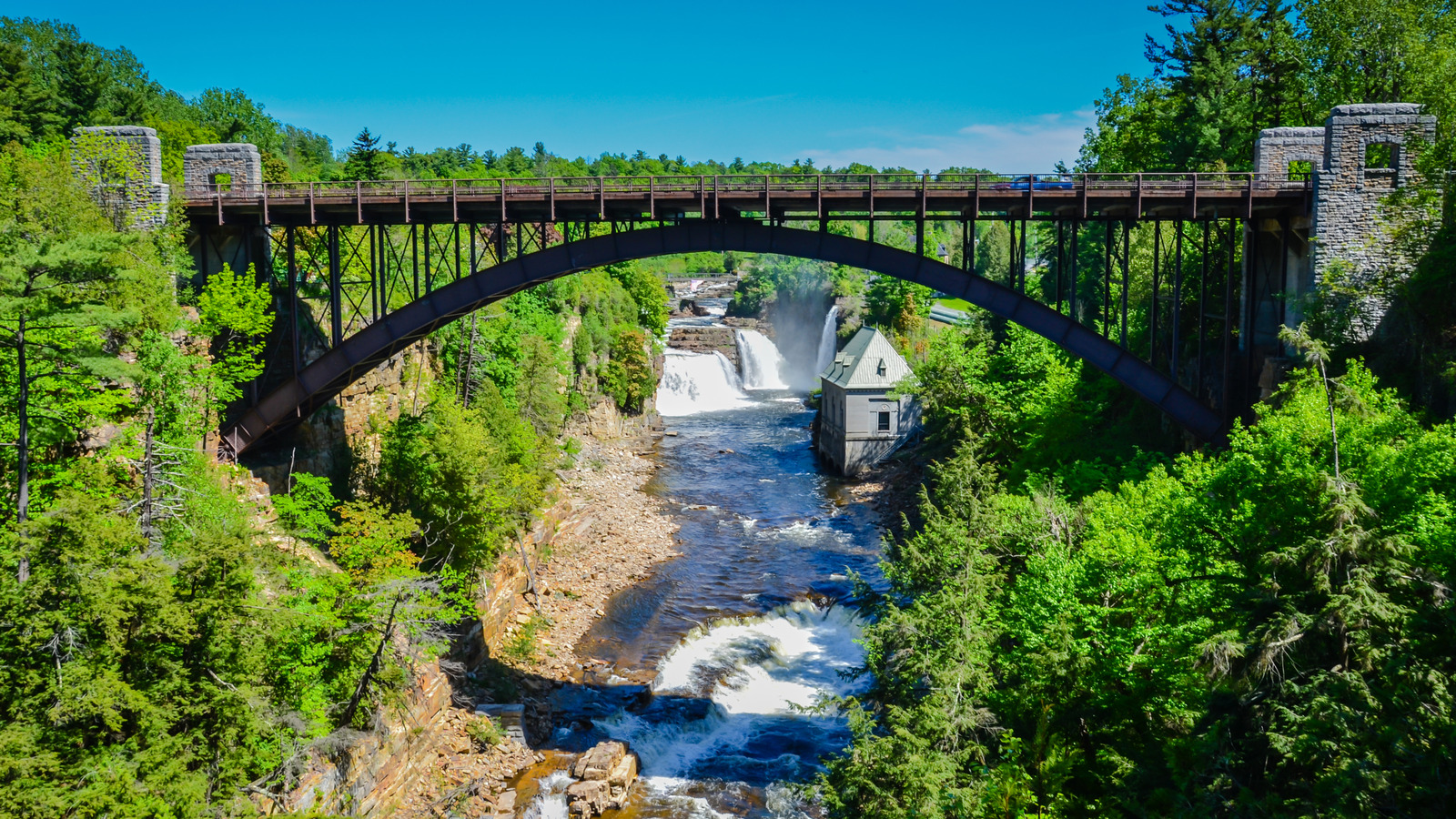 Keeseville In New York's Adirondacks Is A Quaint Village With Waterways