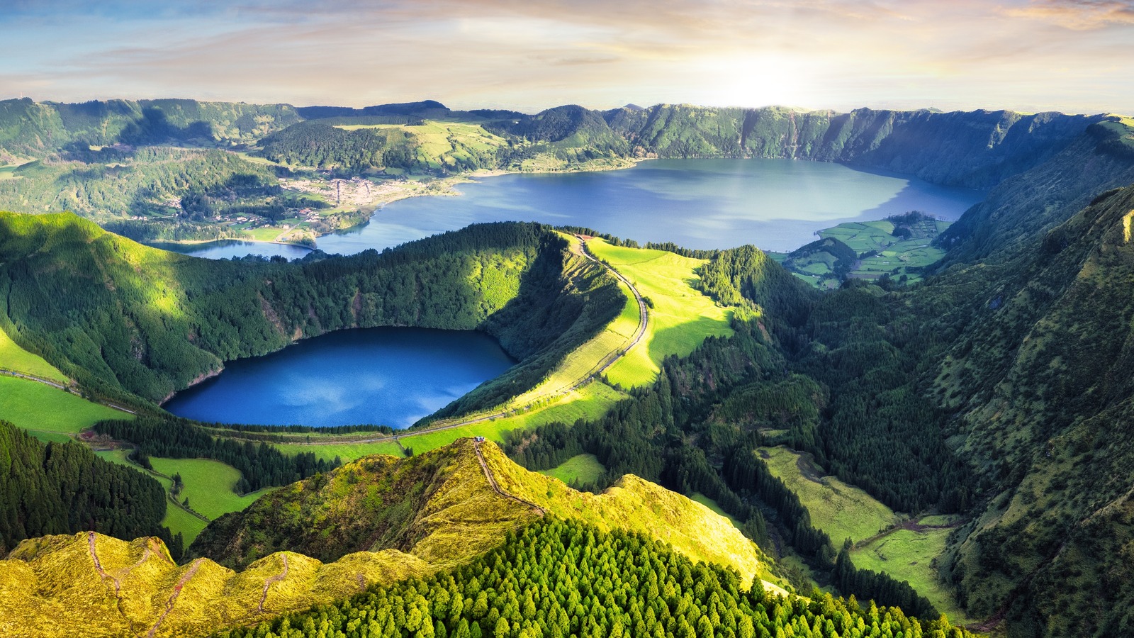 Nestled In A Volcanic Crater In The Azores Is A Small Parish With ...
