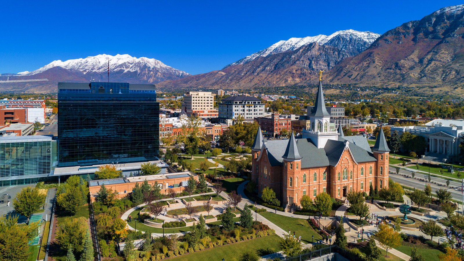 Nestled In Utah's Mormon Corridor Is A Walkable College City Framed By ...