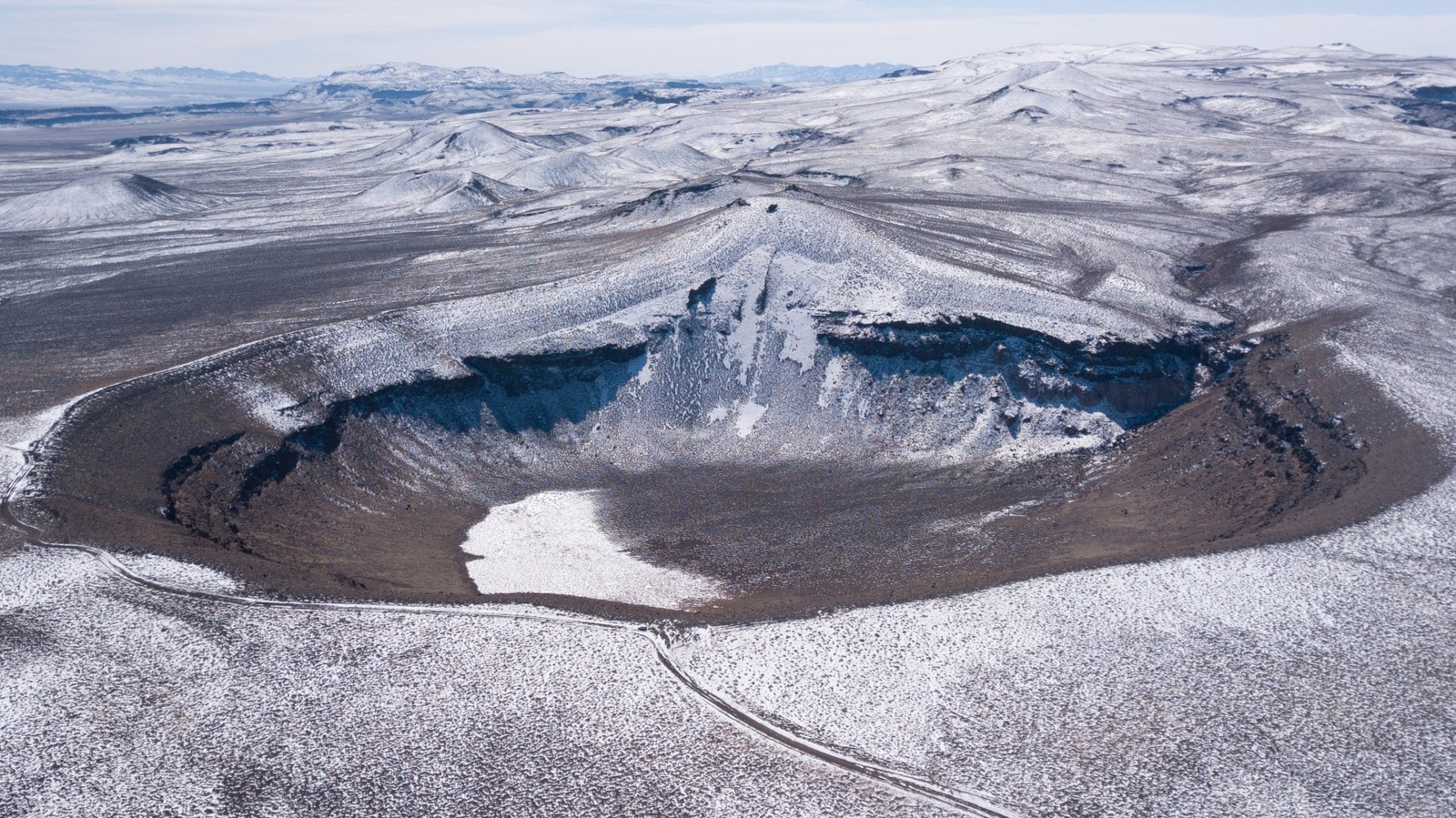 Nevada's Astronaut Training Ground Is An Ancient Volcanic Crater With A ...