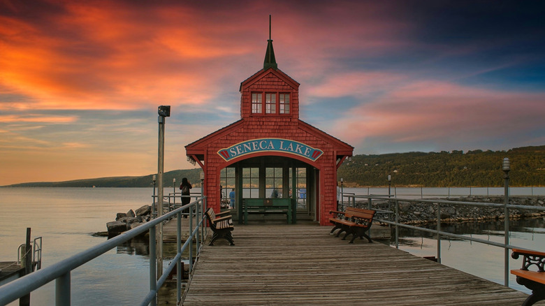New York's Largest Finger Lake Is Lined With Several Wineries, Outdoor ...