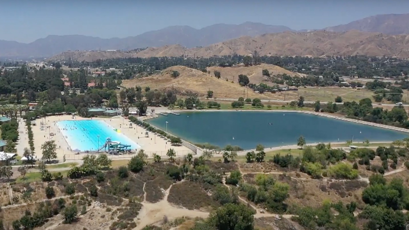 One Of America's Largest Swimming Pools In LA Doubles As A Fun 'Float ...