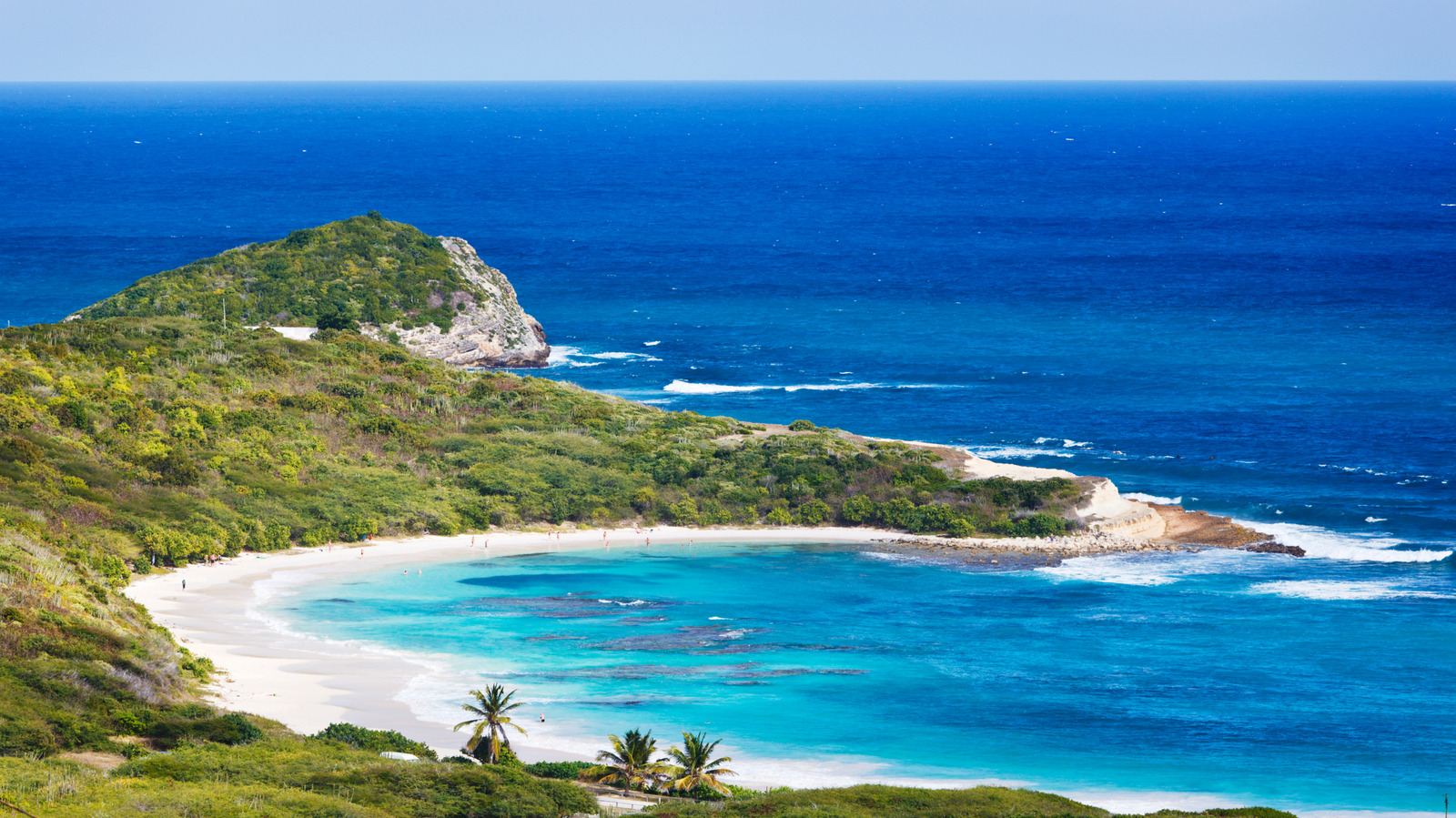 One Of Antigua's Most Beautiful Beaches Features Gentle Waves ...