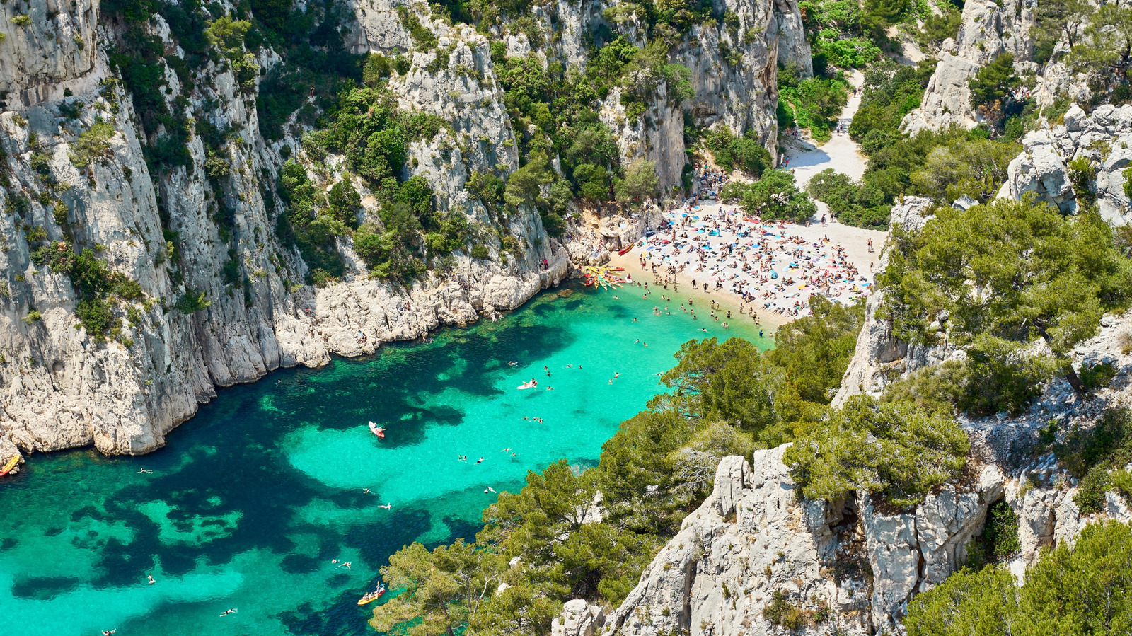 One Of France's Most Beautiful Beaches Is A Remote Mediterranean Cove ...