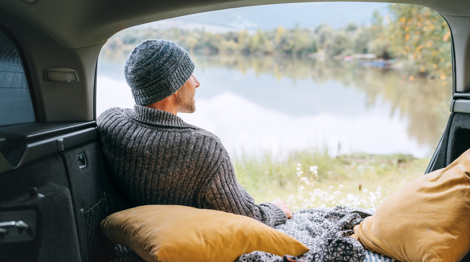 Safely Sleep In Your Car During A Road Trip With This Seatbelt Hack