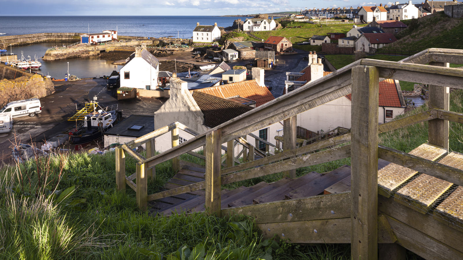 Scotland's Village Near The English Border Is A Cliff-Top Haven Off ...