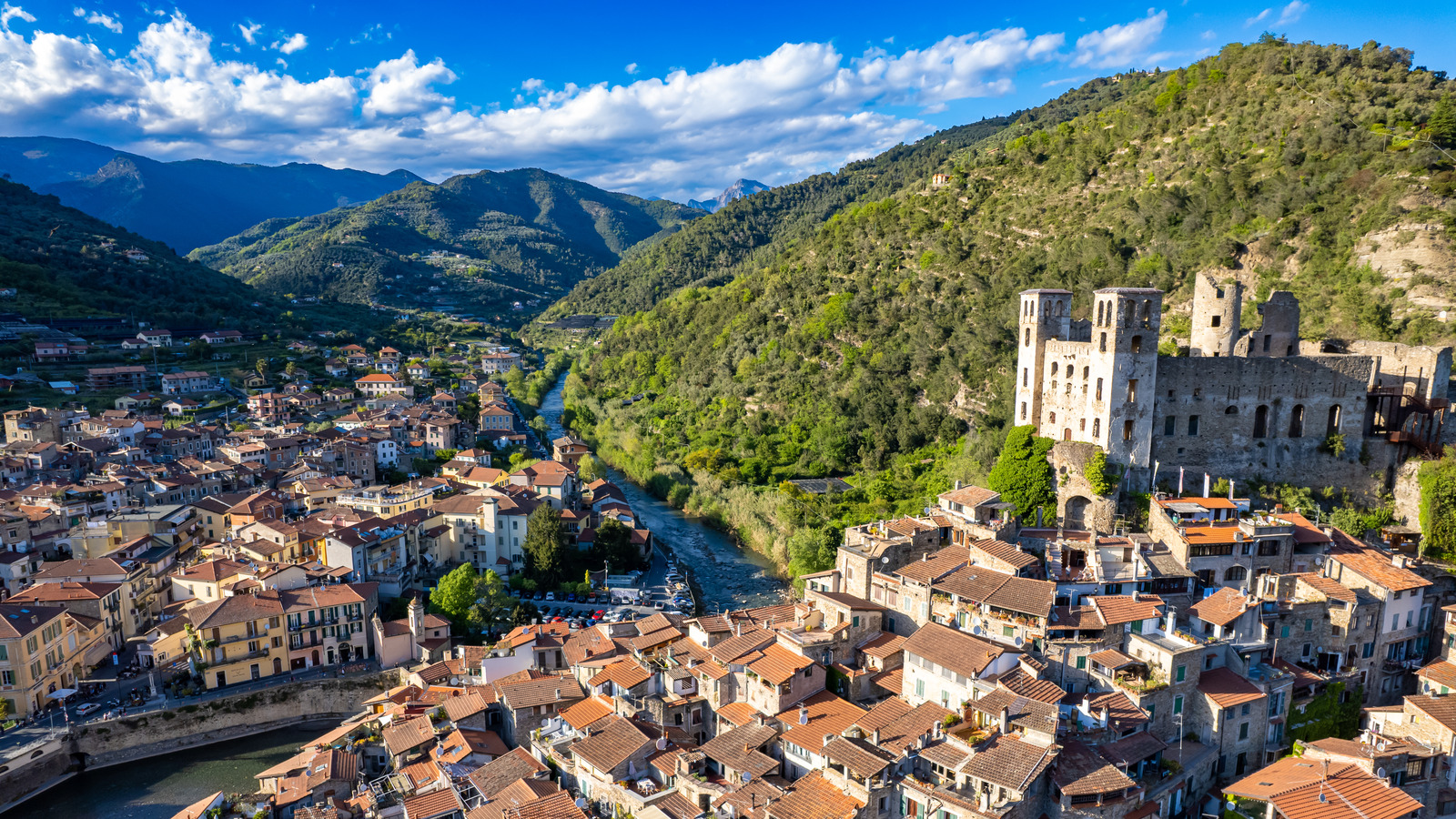 Situated Between Nice And Genoa Is Italy's Medieval Riviera Village ...