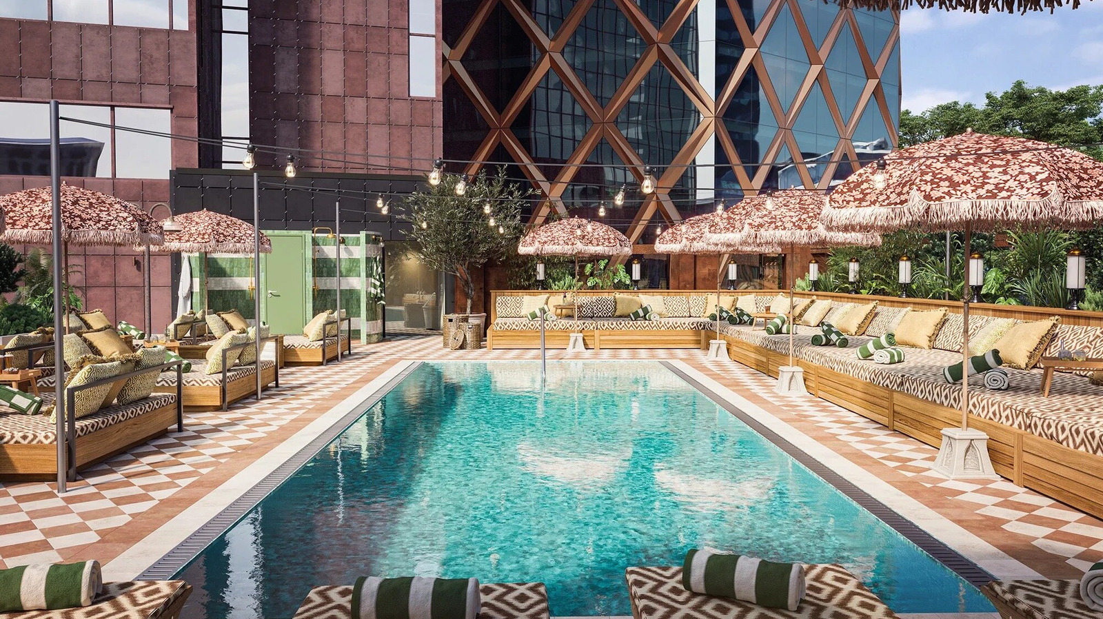 Sweden's Ultra-Hip Rooftop Club Gives California Pool Party Vibes With ...