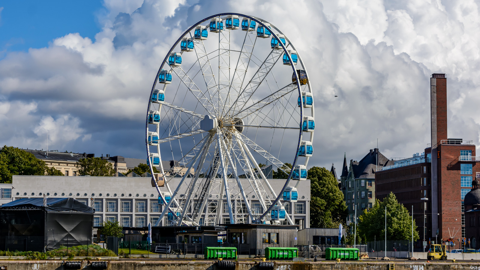 The European City With The World's Only Sauna On A Ferris Wheel Offers ...