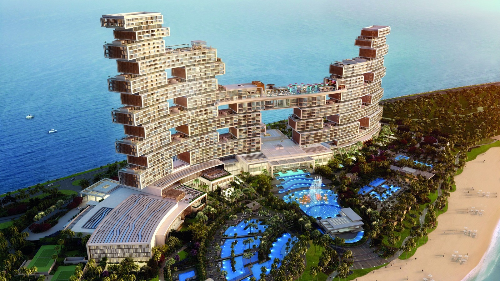 The Unbelievably Lavish Dubai Beach Resort Ranked Among The 10 Best In ...