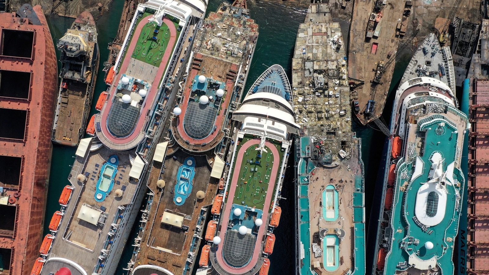 The Unexpected Destination Cruise Ships Go To When They 'Die'