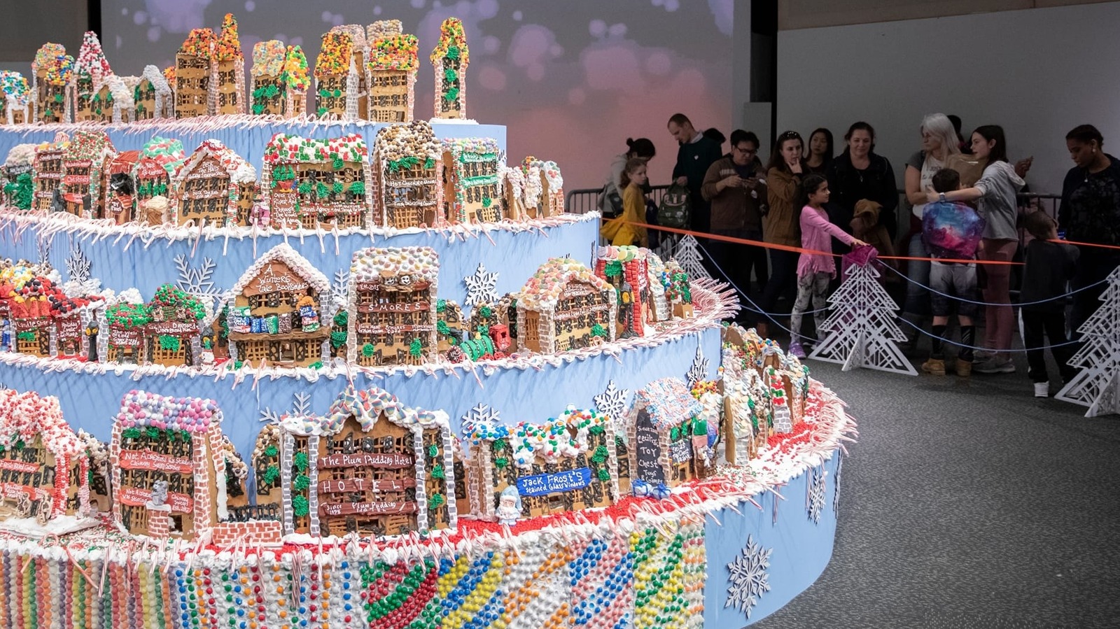 Visit The World's Largest Gingerbread Village For Free In New York
