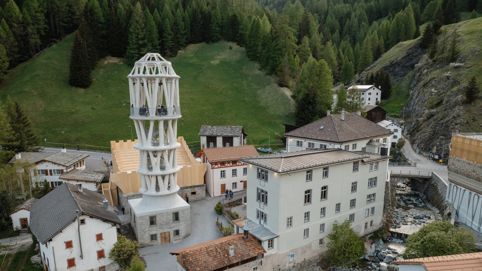 The World's Tallest 3D-Printed Tower Thrives In The Center Of This ...