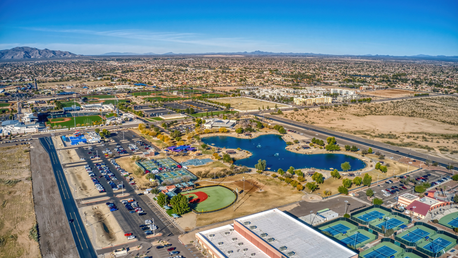 This Playful Phoenix Suburb Pairs Cactus-Framed Arizona Trails With ...