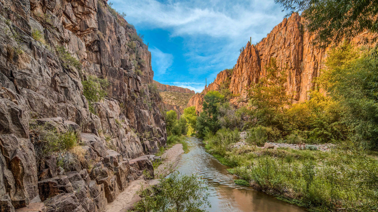 Tucked Between Arizona's Galiuro And Santa Teresa Mountains Is A ...