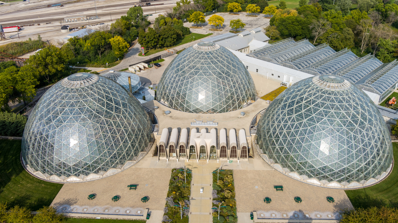 Wisconsin's Most Beloved Botanical Gardens Thrive In One-Of-A-Kind Milwaukee Dome Structures