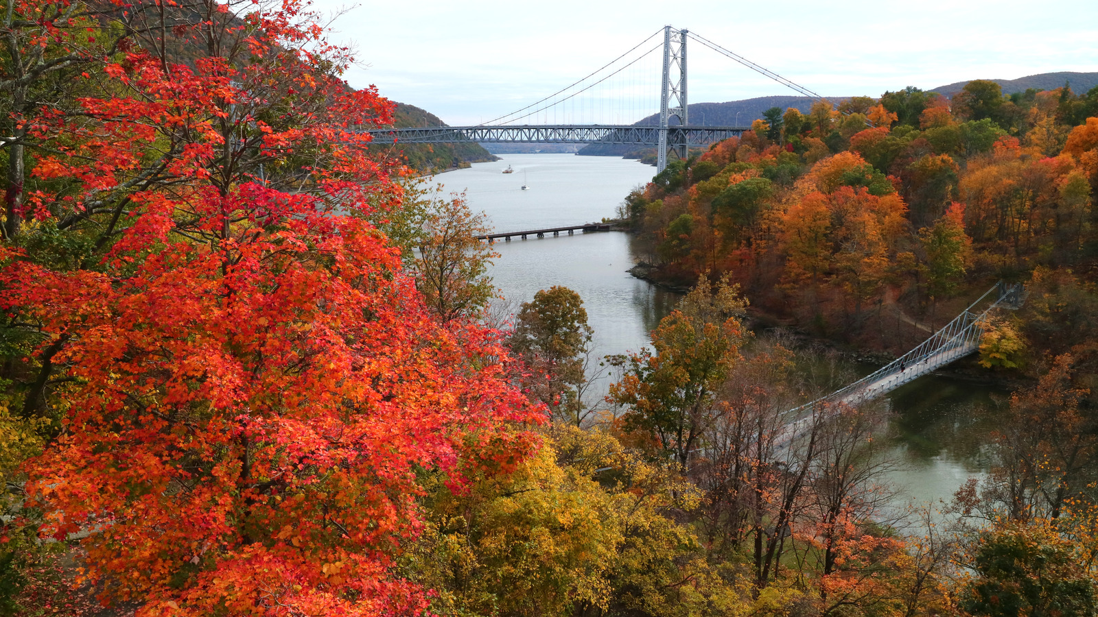 Witness New York's Captivating Spread Of Fall Foliage Hues From The ...