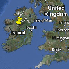 Where is Ireland map | Islands